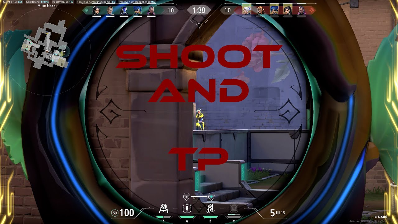 Valorant Chamber 4K | Shoot and TP - YouTube