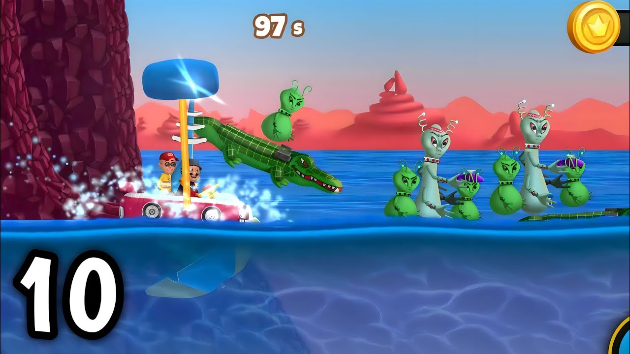 motu patlu speed racing gameplay level 5 map Summer World part - 10 ...