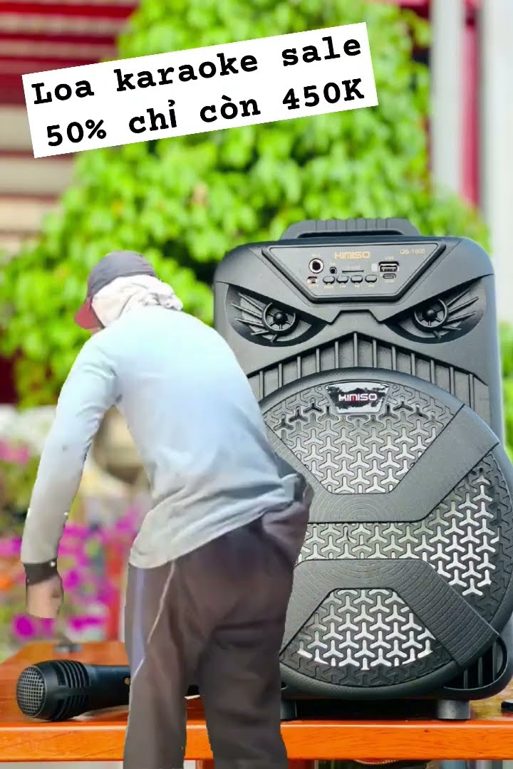 Loa karaokd kimiso QS1805 - YouTube