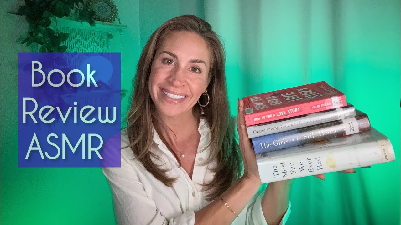 ASMR | Book Review! [a calming, whispered, rambling review of the books ...