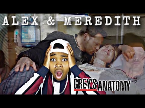GREYS ANATOMY - ALEX & MEREDITH | LIGHT ME UP (TRIBUTE) KDEEZY REACTS - YouTube