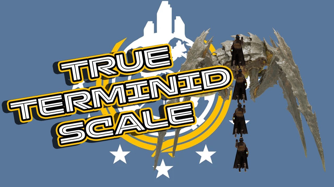 The True Size of a Terminid! - YouTube