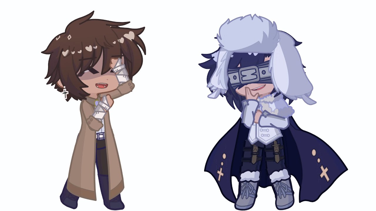 Laughing trend‼️[]old trend[]Fyodor & Dazai[]bsd[]gl2[] - YouTube