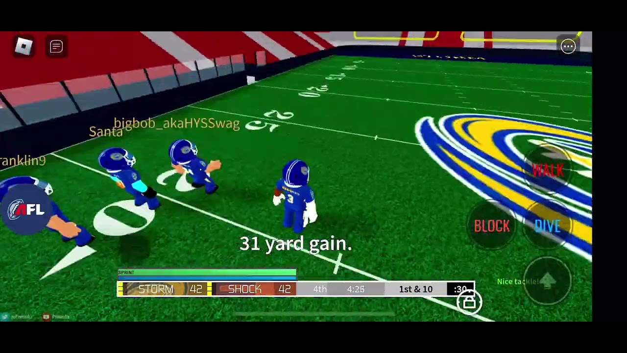 Arena football 4/some clips of ff2 no music!! - YouTube