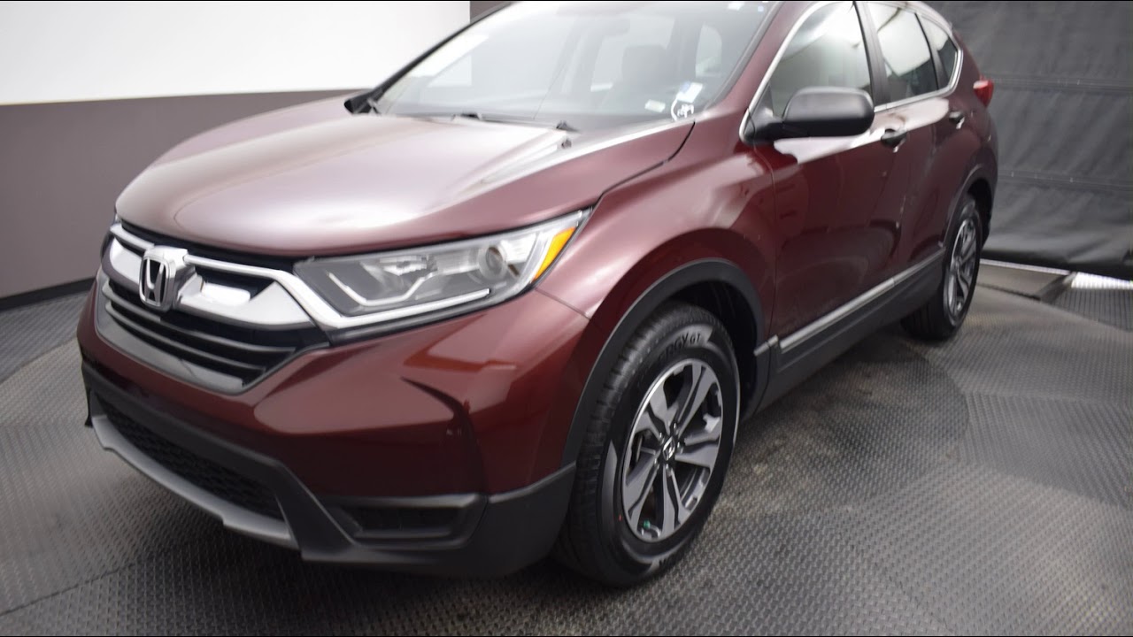 2017 Basque Red Pearl II Honda CR-V 4D Sport Utility #3783A - YouTube