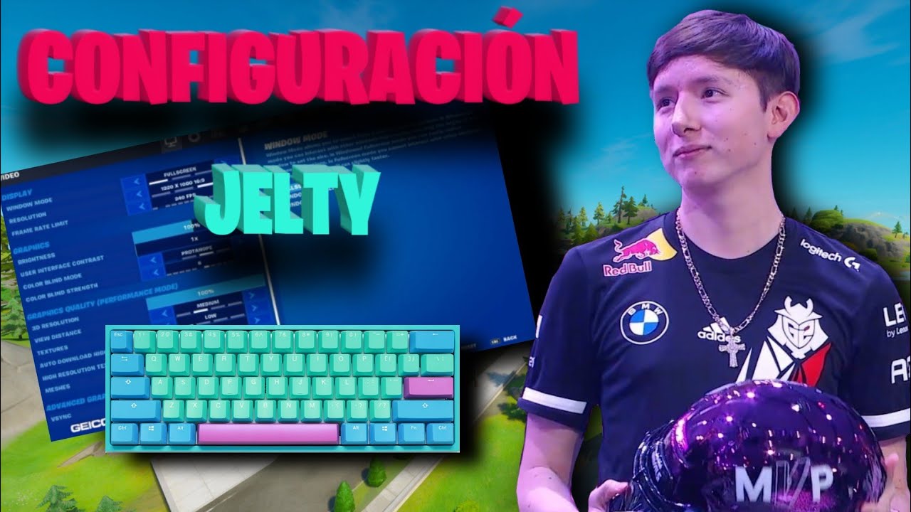 🔴🖥️ NUEVA CONFIGURACIÓN DE JELTY 🔴TEMPORADA 3 FORTNITE 4 SENSIBILIDAD ...
