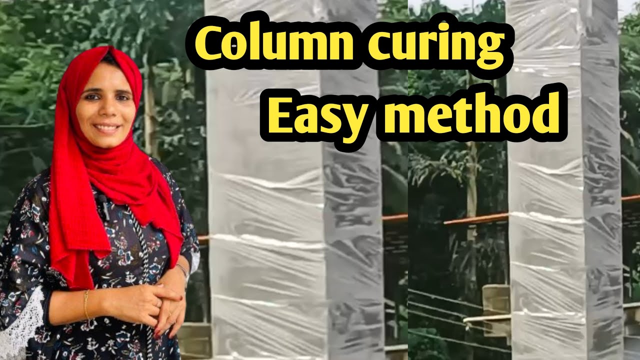 How to do curing on column | footing | Piller | Easy method for curing ...