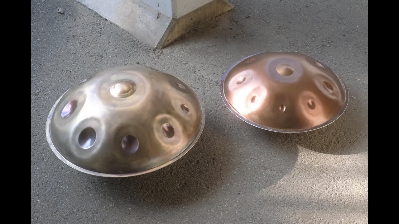 雲上/Oxalis 18"/45cm/Portable model/Handpan/sonobe - YouTube