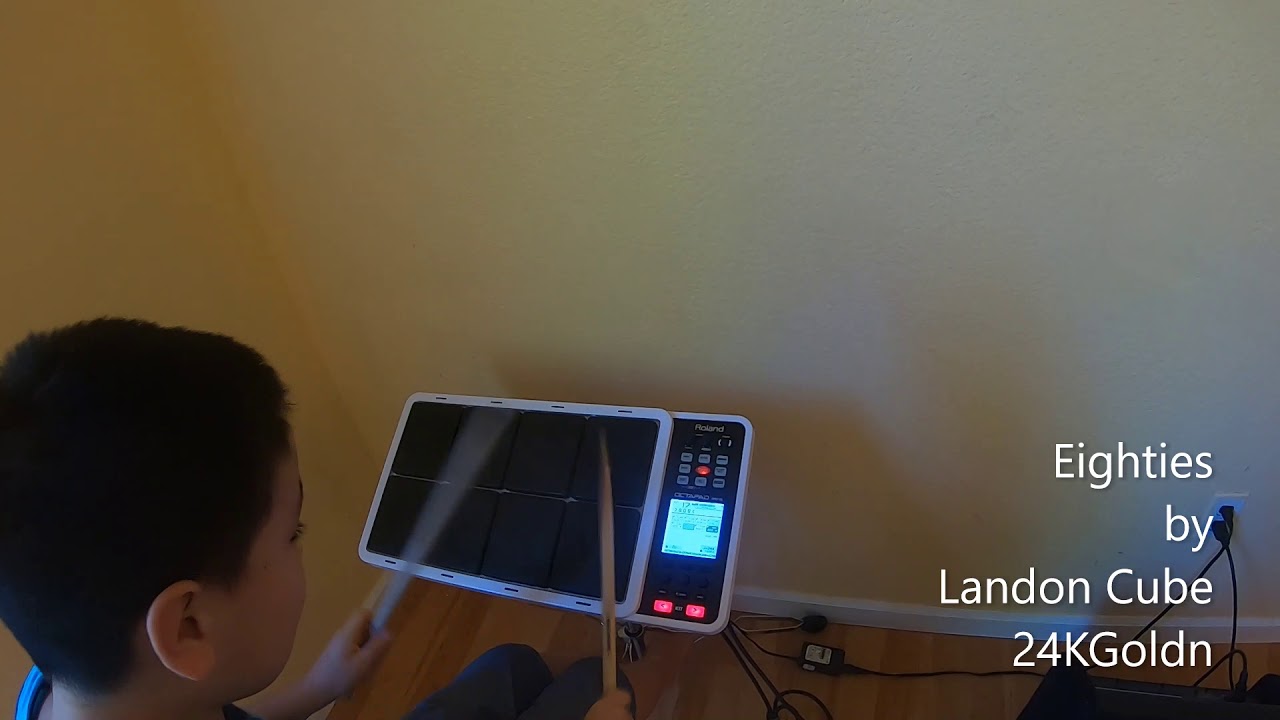 Eighties by Landon Cube, 24KGoldn Cover - YouTube