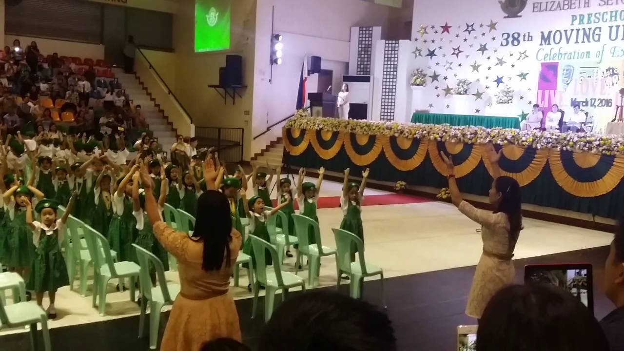 Elizabeth seton school 2016 moving up - YouTube