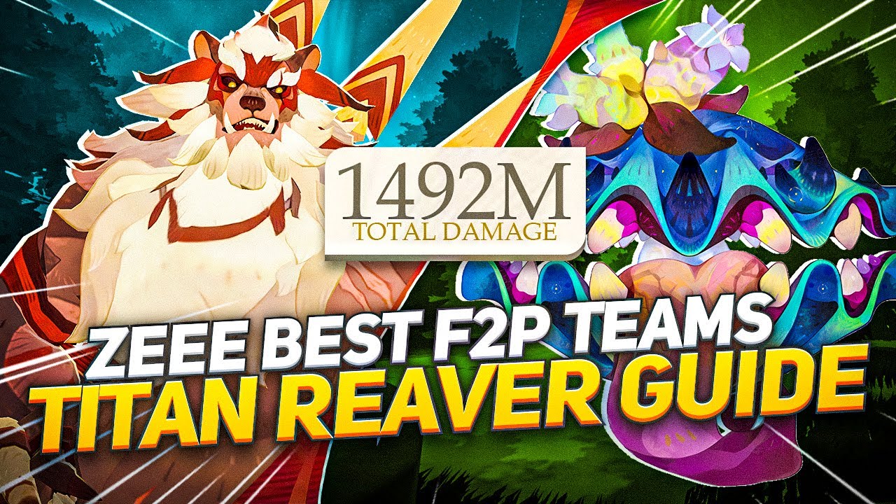 Zeee Best F2P Teams for Titan Reaver (Orsen/Crazed Shellbrute)【AFK ...