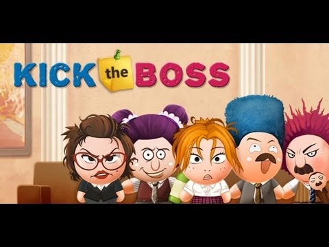 Kick the Boss Gameplay 4 All Weapons Maxed - YouTube