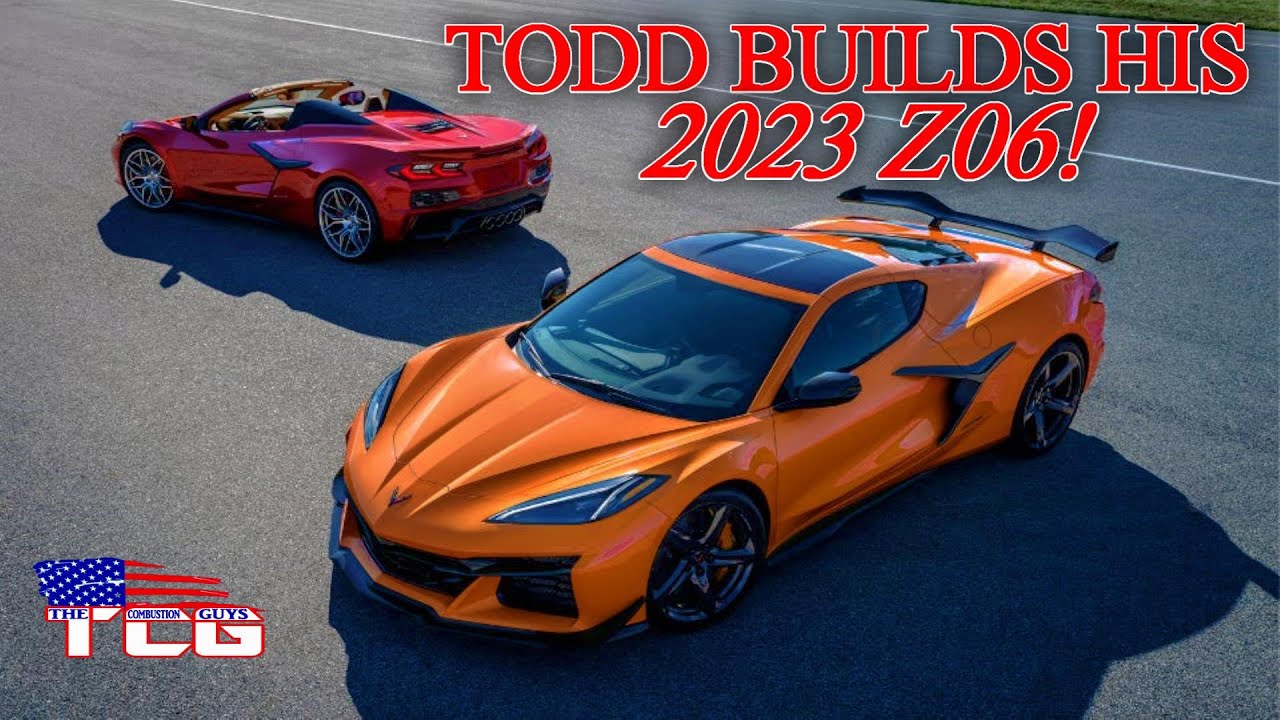 TODD BUILDS HIS 2023 C8 Z06 CORVETTE! (HUNTING CARS ONLINE) - YouTube