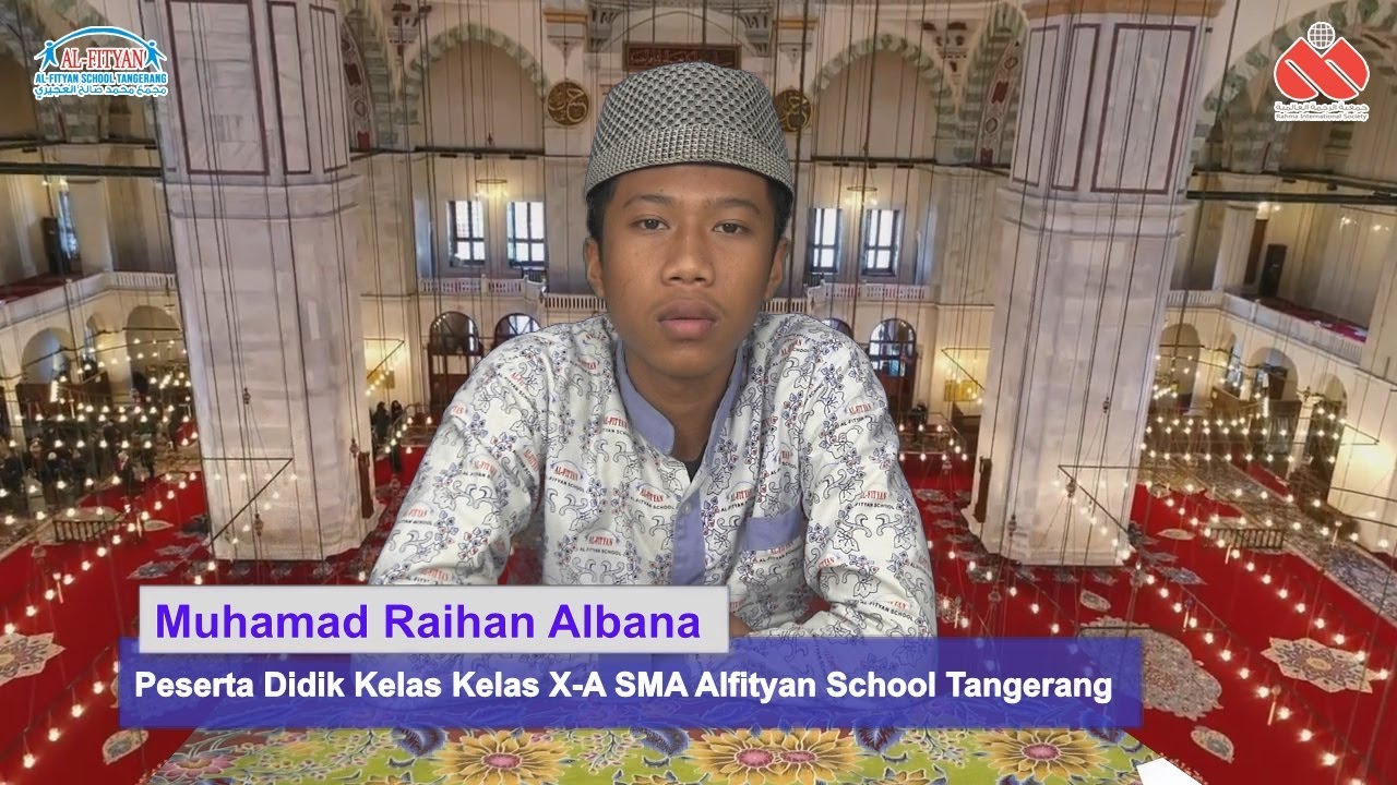 Kultum Ramadhan 1444. Muhamad Raihan Albana "Perbuatan yang harus ...