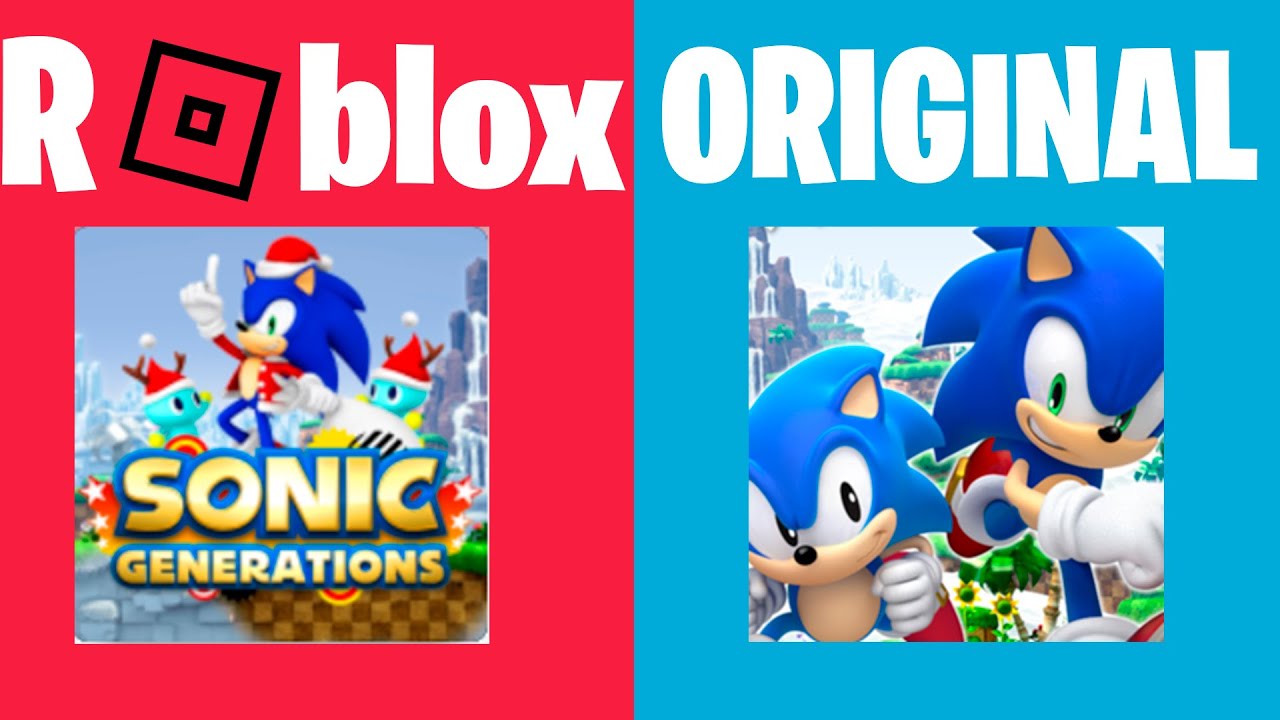 Asi se ve Sonic Generations en Roblox - YouTube