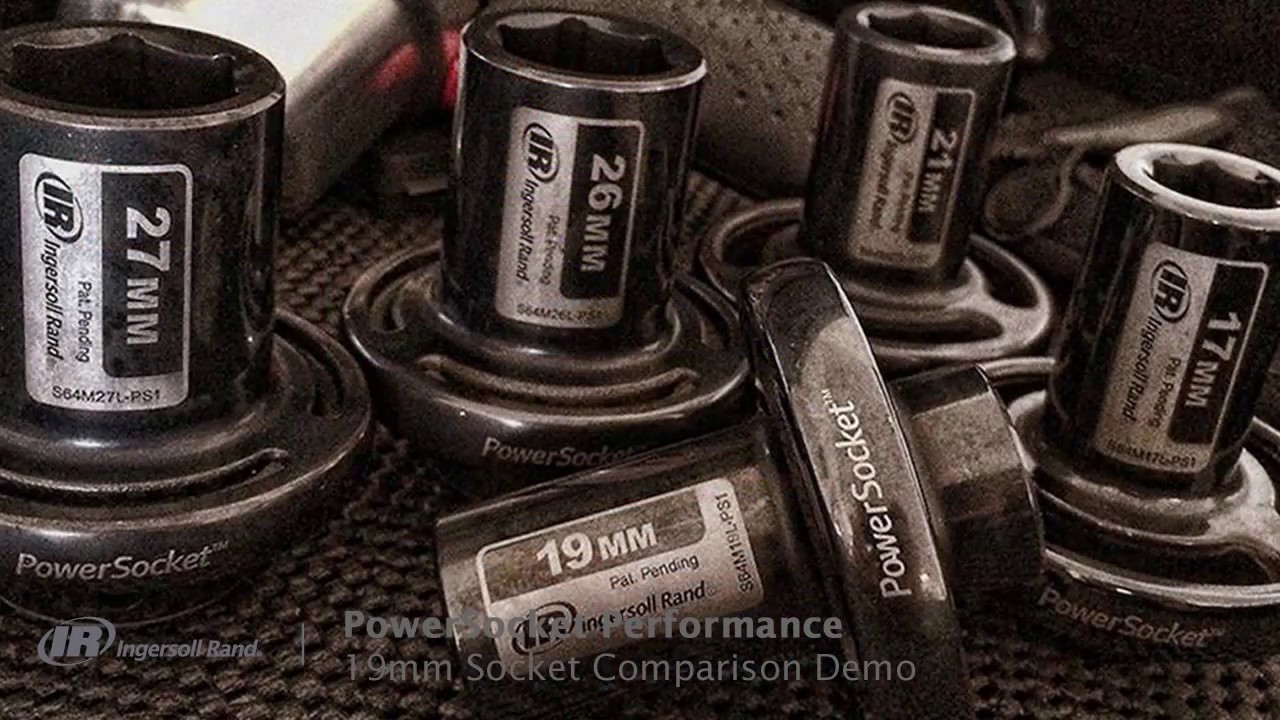Ingersoll Rand 19mm PowerSocket Demo Comparison - YouTube