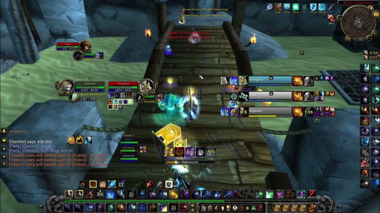 TBC Arena, 3v3 solo que - Warmane Blackrock TBC - YouTube