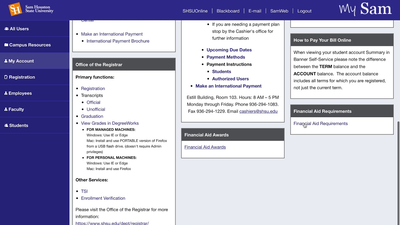 Financial Aid Requirements 2020 - YouTube