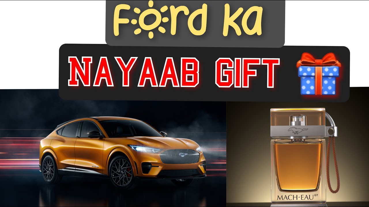 FORD created Petrol infused scented car || Ford Mustang Mach E-GT ...