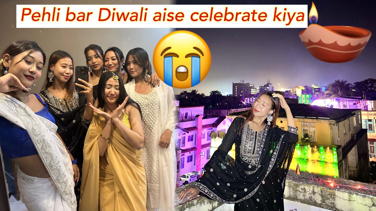Pehli Bar Diwali Aise Celebrate Kiya😭😍|2023 Diwali Celebration - YouTube