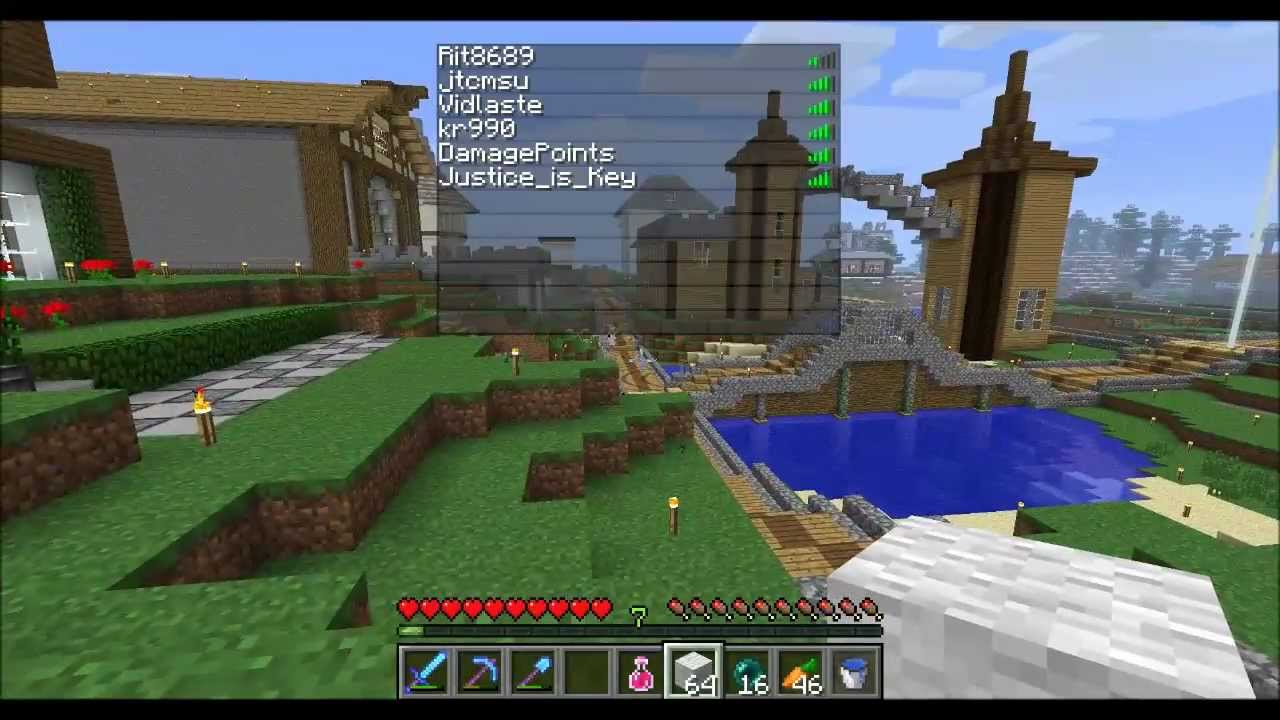 Justice Plays Minecraft: S2E11 -- Fun with Invisibility Potions - YouTube