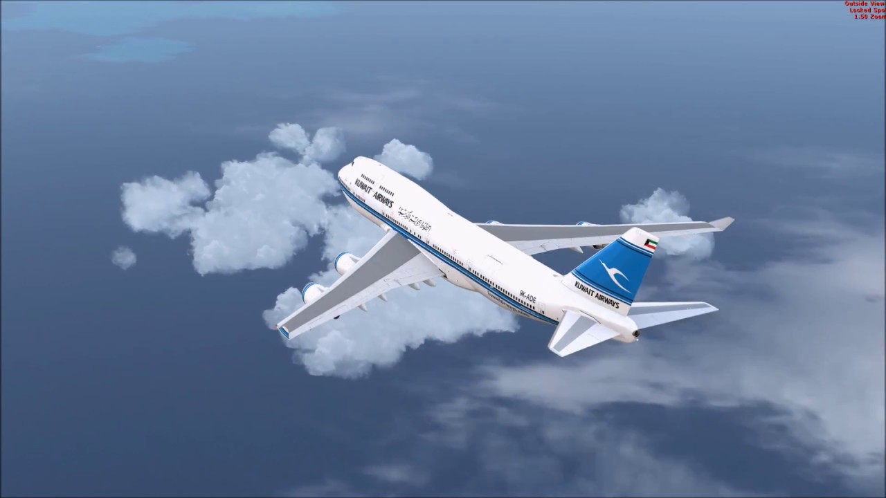[FSX:SE] BOEING 747-400M | KUWAIT AIRWAYS | DUBAI (OMDB) - KUWAIT (OKBK ...