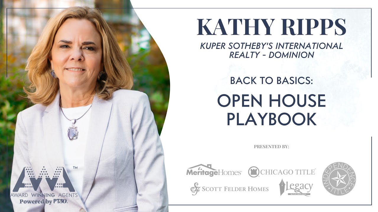 Back to Basics: Open House Playbook with Kathy Ripps - YouTube