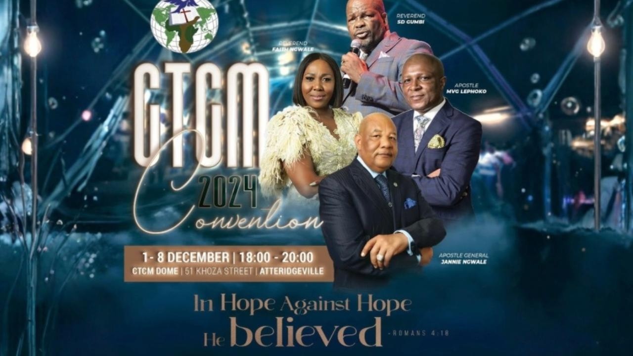 Apostle MVG Lephoko - Stubborn Faith - 6 December 2024 - Convention Day ...