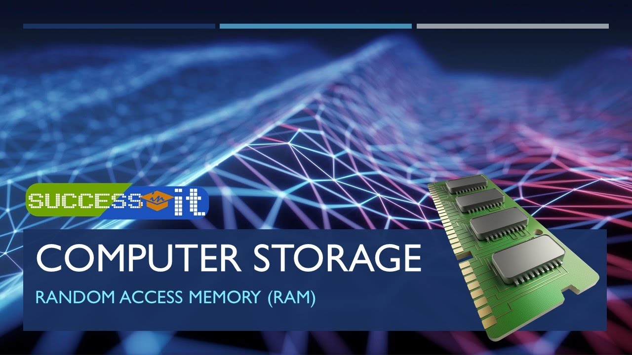 The job of Random Access Memory (RAM) in the computer system - YouTube