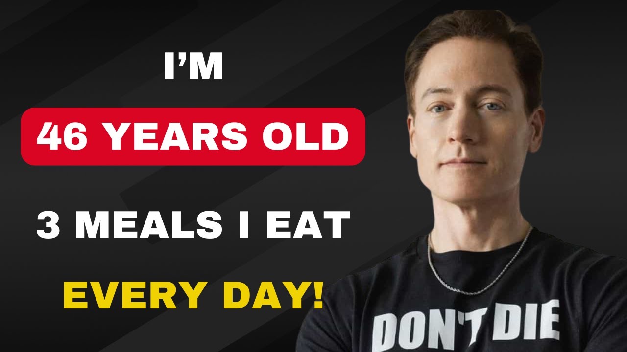 Bryan Johnson (46) | I Eat These 3 Meals Every Day 🔥 - YouTube