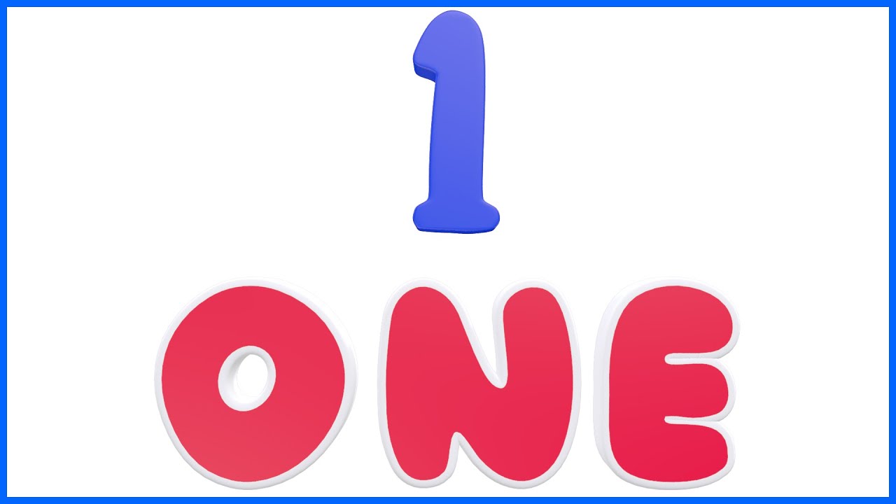 12345 Counting for Kids Video - Learn Numbers from 1 to 10 with 123 ...