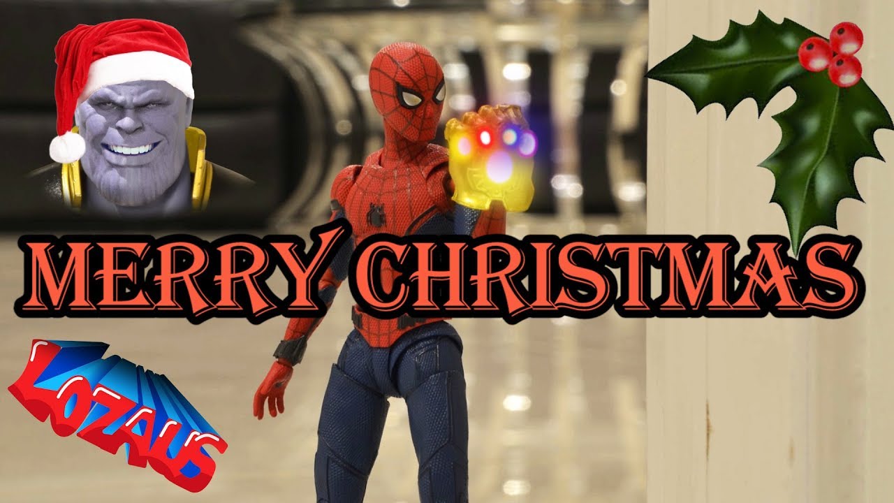 MERRY CHRISTMAS from Spider-Man & Thanos - YouTube