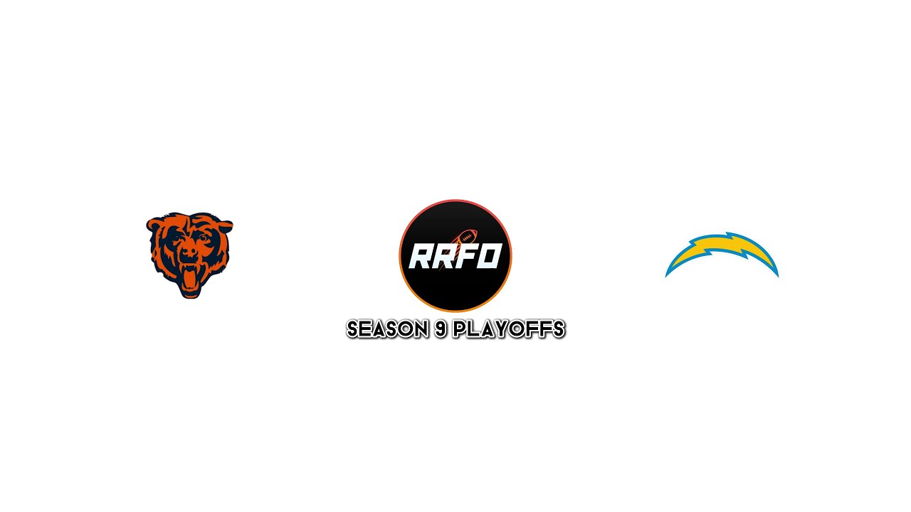 #3 Chicago Bears vs. #2 Los Angeles Chargers | RRFO Playoffs - YouTube