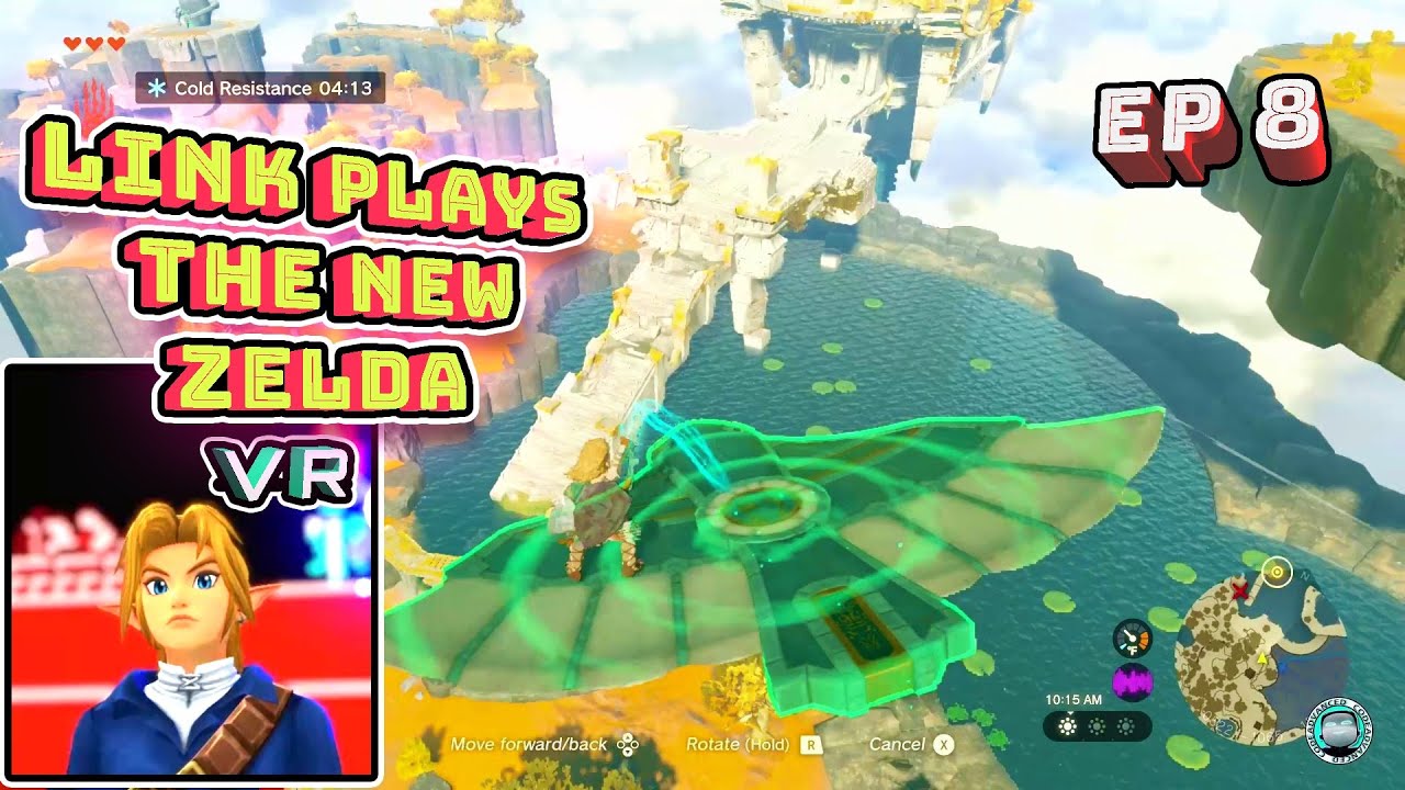 Link Plays the New Zelda in VR. Inside VRChat. EP 8. Vtuber ...