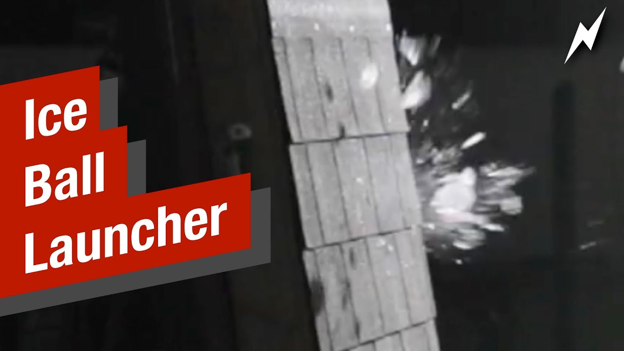 SLO MO Ice Ball Launcher | Who is HAAG ENGINEERING? - YouTube