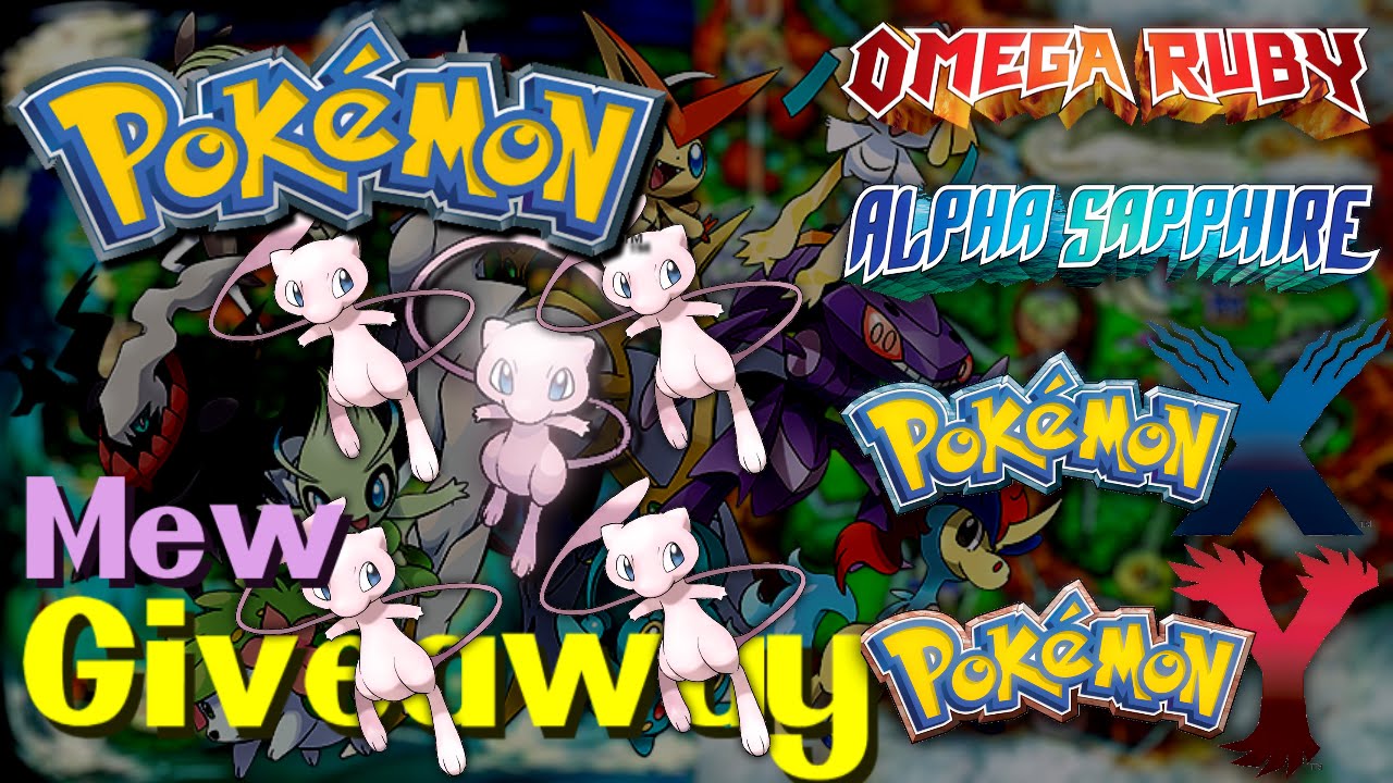 [ENDED] Pokemon Event Mew Codes! (x5) - YouTube