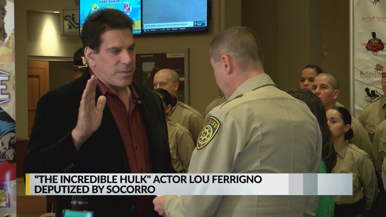 ‘Incredible Hulk’ actor sworn in as deputy by local law enforcement ...