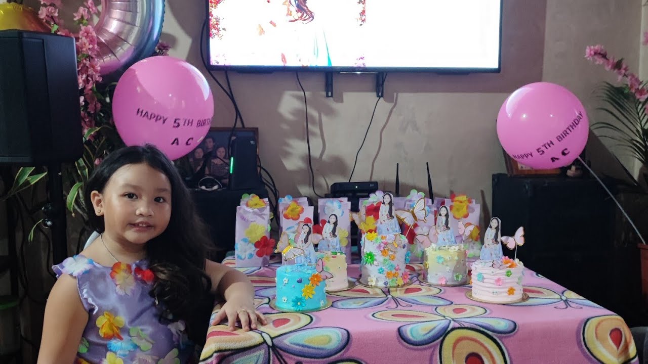 Inday Isyang's 5th birthday - YouTube