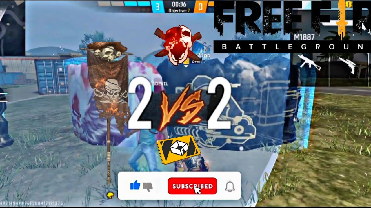 2VS2 custom gameplay montage #freefire #custom #video #montage #viral ...