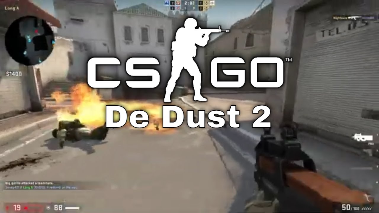 Counter-Strike: Global Offensive | CS:GO (2023) De Dust 2 Multiplayer Gameplay #1 | Gaming Zone ...