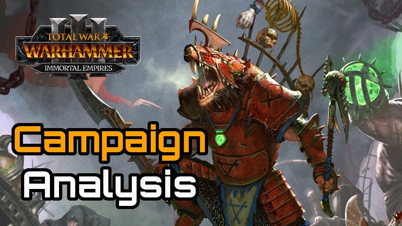 Queek Headtaker Campaign Analysis: Warlord of Clan Mors - Total War ...