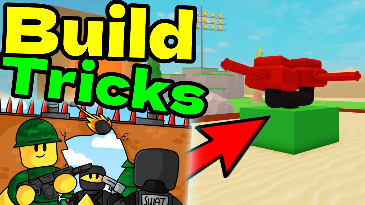 Build Tricks (ROBLOX Base Raiders) - YouTube