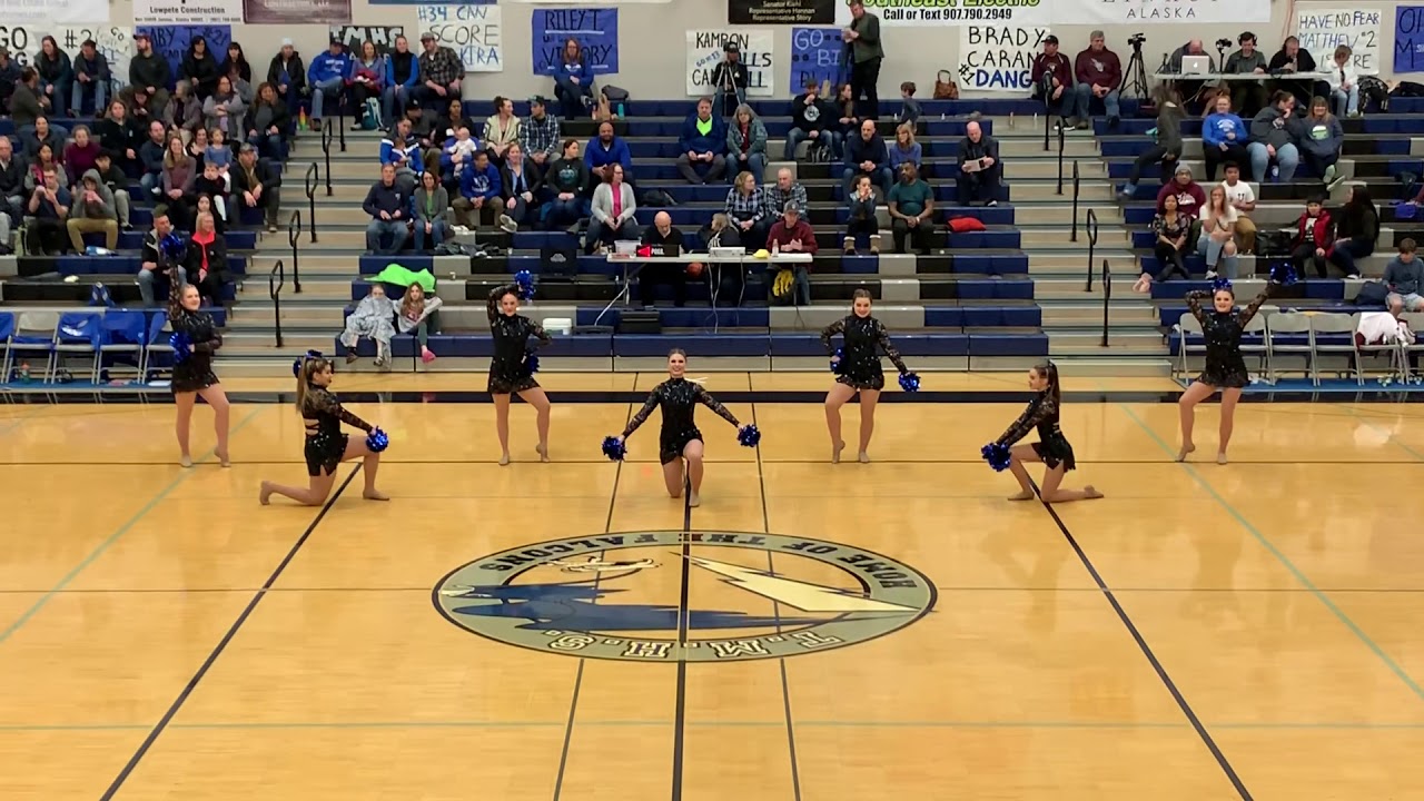 TMHS Dance Team Pom Routine 2020 - YouTube