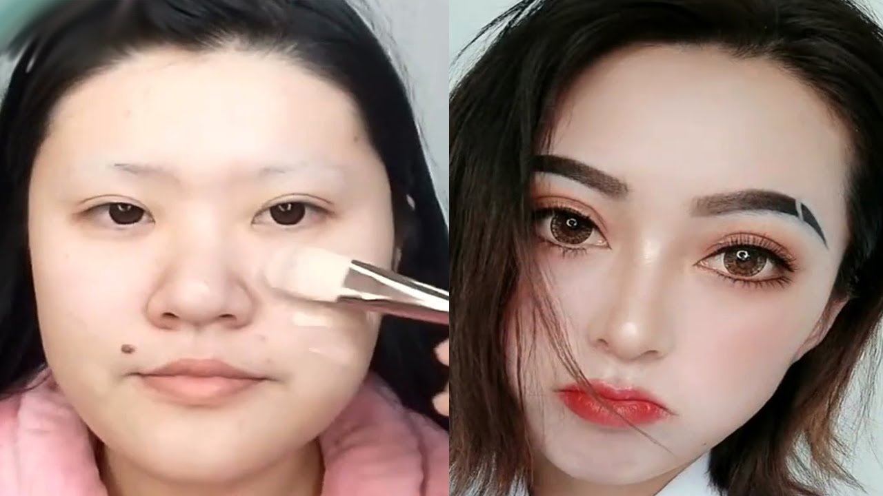Asian Makeup Tutorials Compilation 2020 - Basic makeup guide / part33 ...