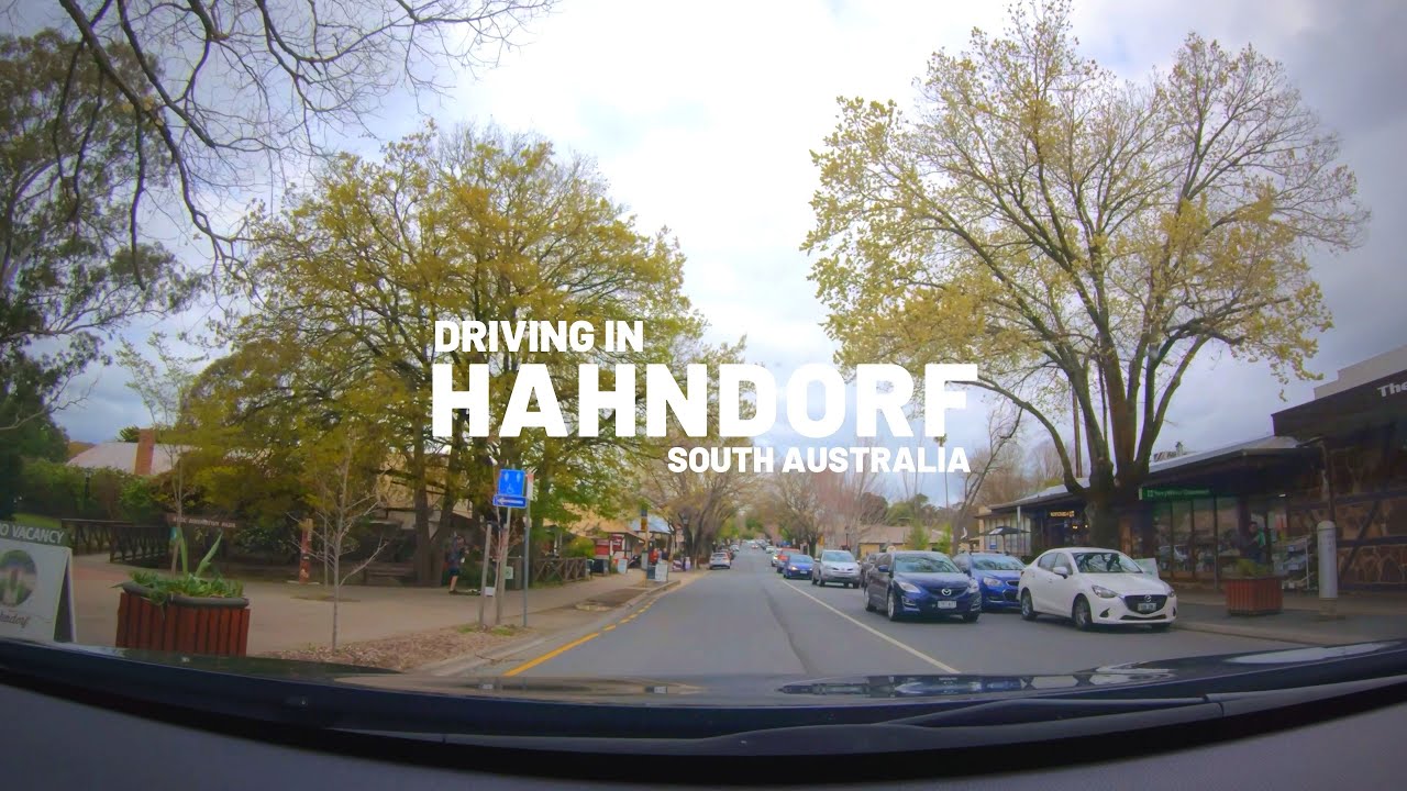 Driving through a GERMAN village - Hahndorf, South Australia | Driving ...