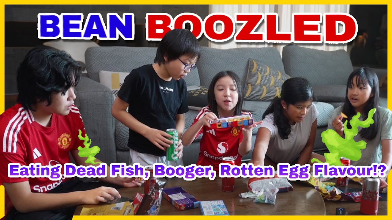 Bean Boozled Challenge Hilarious Reactions With Foreign Cousin Youtube 7153
