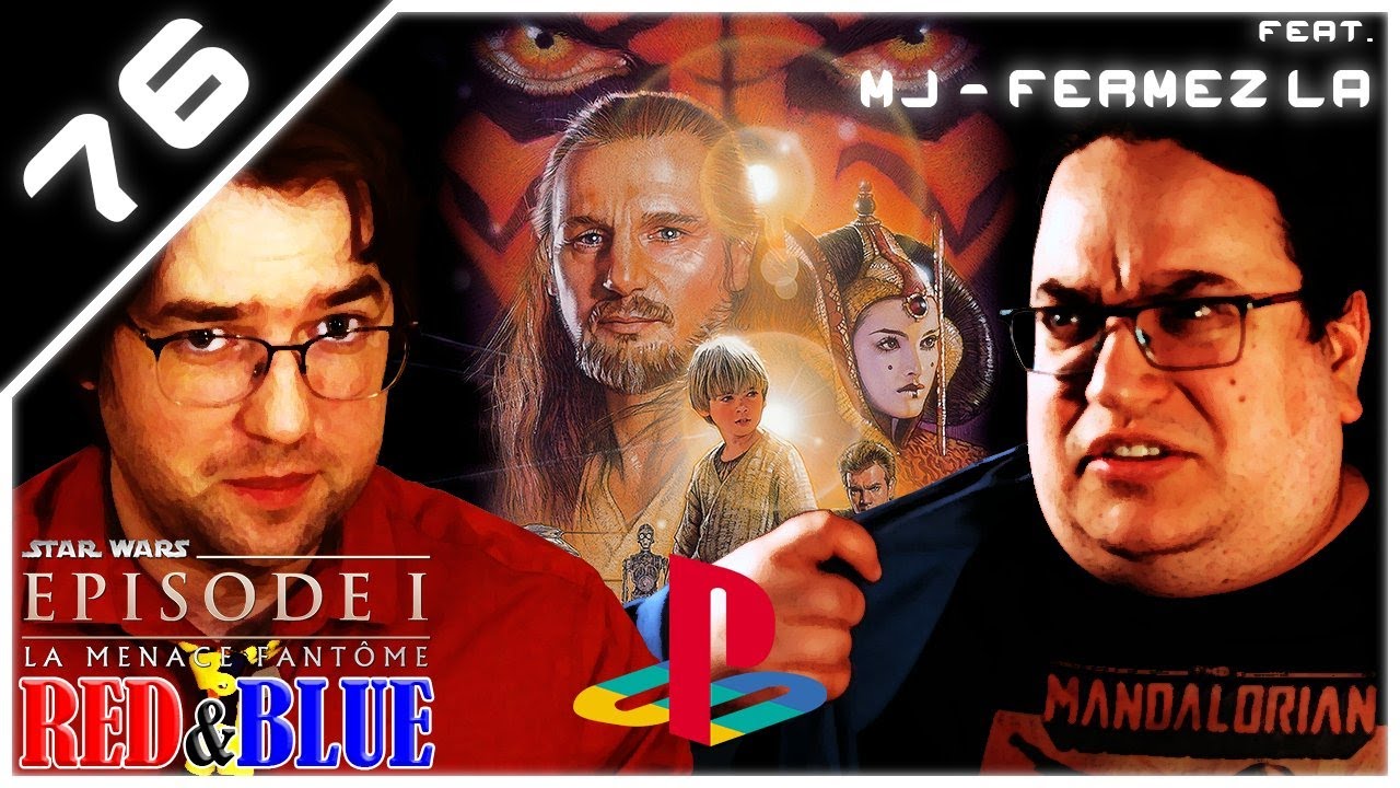 Le pire Star Wars ? La Menace Fantôme PS1 - Red & Blue Series Feat ...
