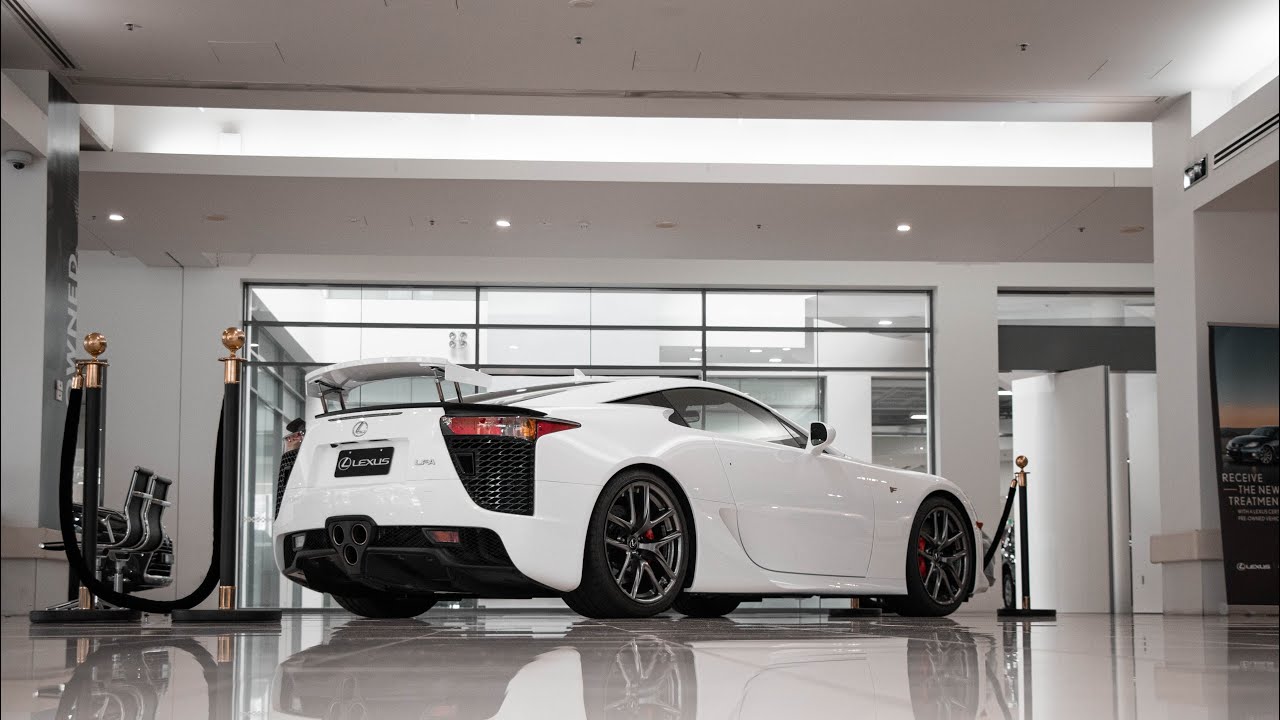Lexus LFA Cinematic - Sydney City Lexus - YouTube