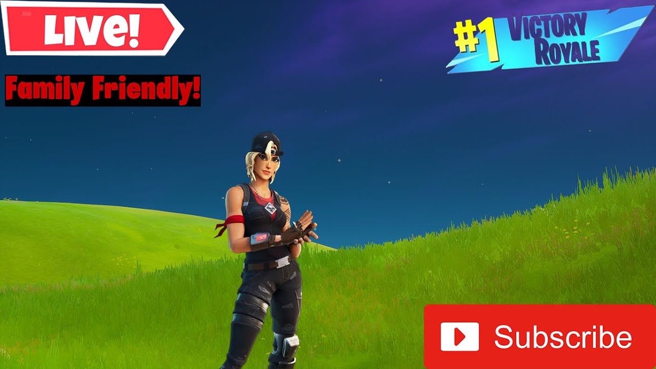 Fortnite! Family Friendly! - YouTube
