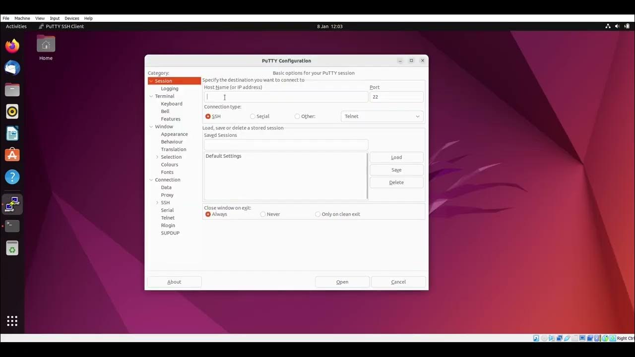 How to Install Putty (SSH Client) on Ubuntu Linux - YouTube